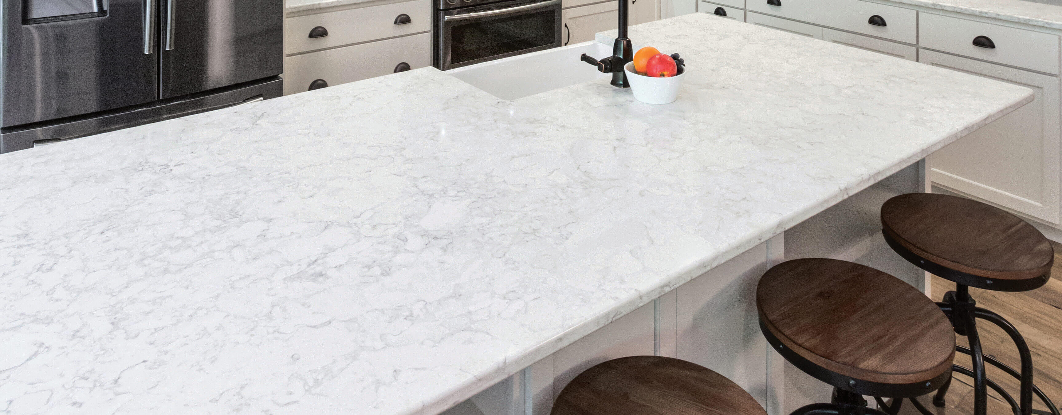 Bianco Perle | Customcraft Countertops